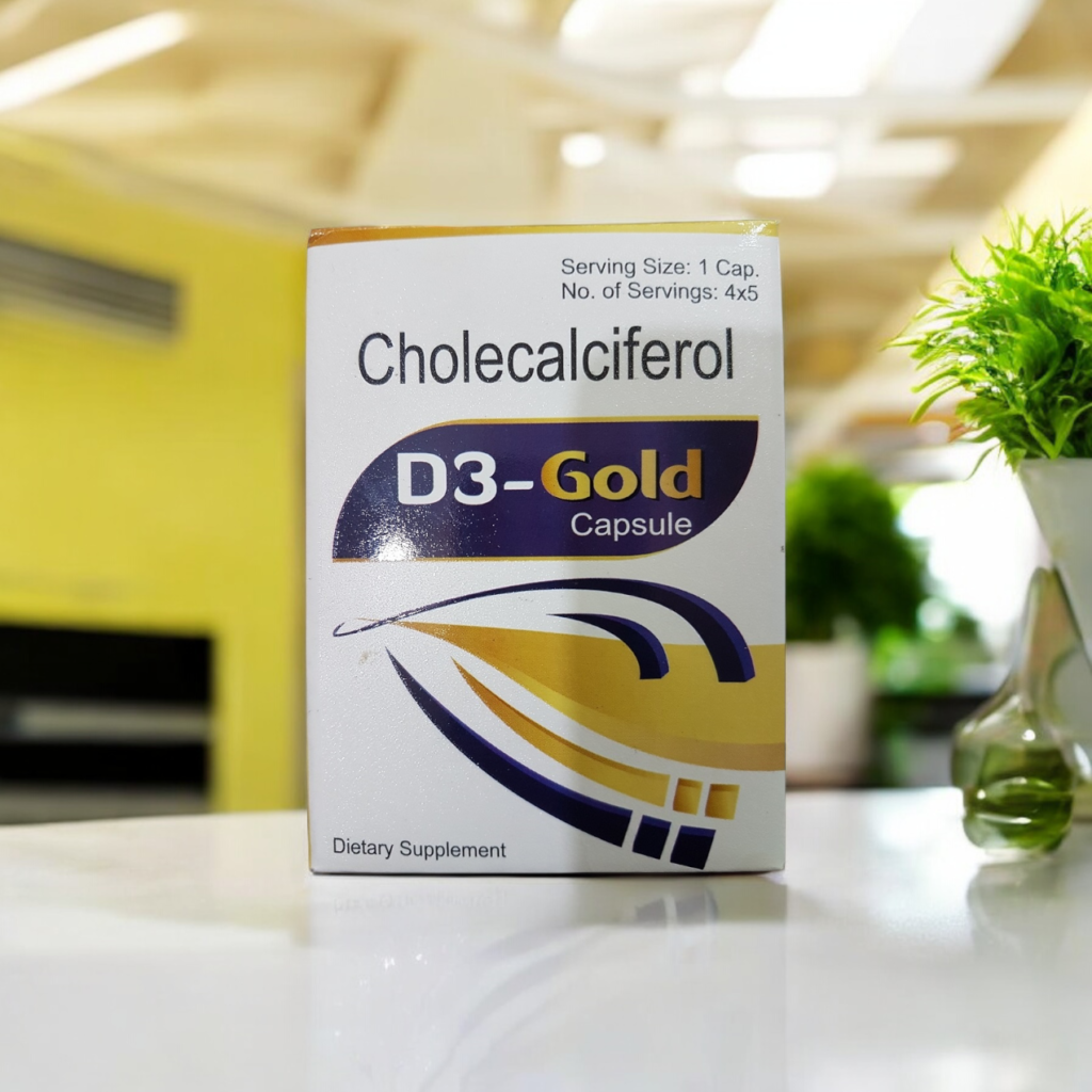 D3-Gold Capsule – Oziunicare